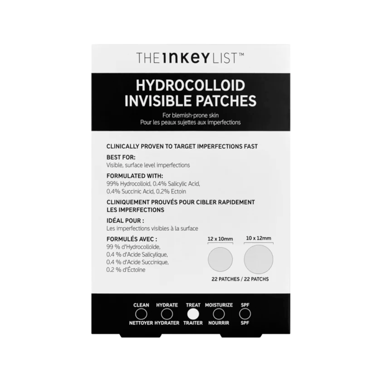The Inkey List Hydrocolloid Invisible Pimples Patches - Spa Body Center